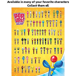 Pop Ups! Jurassic World Lollipop Holder | Gift for Halloween, Jurassic Park Fans | Bulk Set of 12 | Lollipops Included