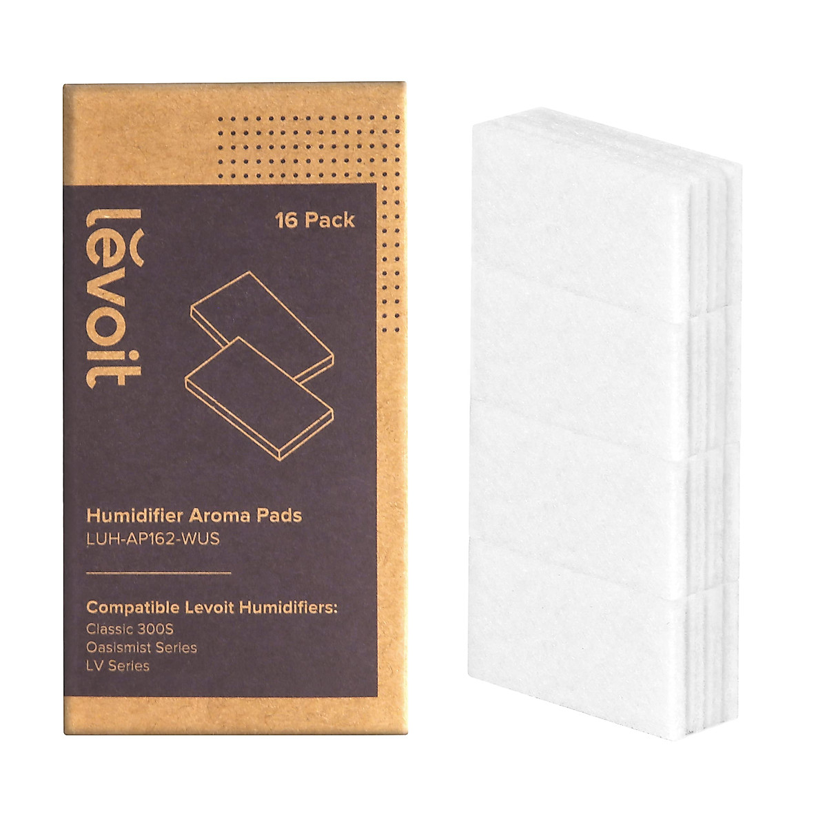LEVOIT OasisMist Smart Cool and Warm Mist Humidifiers & Aroma Pads 16 Pack, Humidifier Replacement Filters & 10-Pack Top Fill Humidifier Replacement Filters