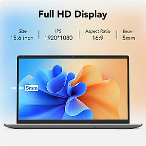 ApoloSign Laptop Computer, 15.6 Inch Windows 11 Laptops with 12GB RAM 512GB SSD, Intel Celeron N5095(Up to 2.8GHz), FHD IPS Display, Mini HDMI, Webcam, Dual Wi-Fi, Bluetooth 4.2 (2023 New)
