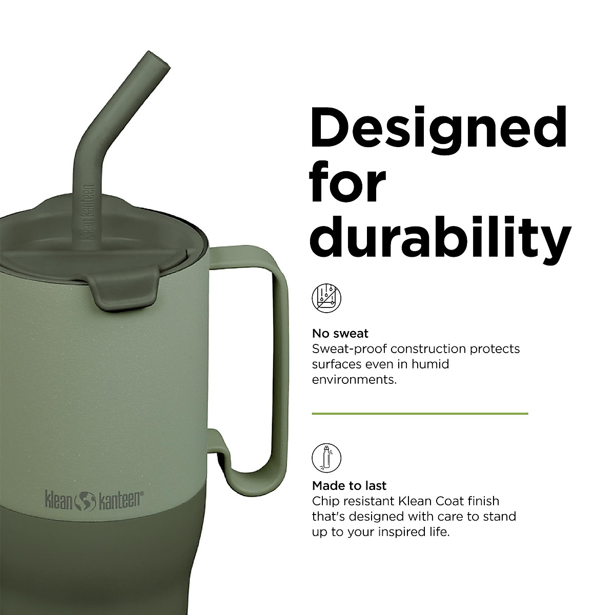 Klean Kanteen Rise Mug, 900 ml, Green