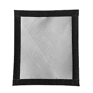 Hot Tent Stove Jack Tent Highly Flame-Retardant Firewood Stove Furnace Pipe Fireproof Anti-Scald Protection Ring Hot Tent Stove Jack（9 X 7.8 Inch）