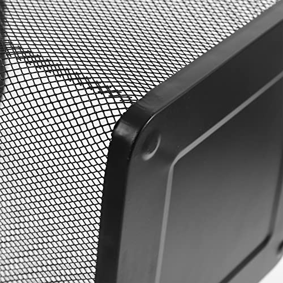 Metal Trash Bin Square Metal Wire Mesh Waste Basket Garbage Trash Can Mesh Waste Paper Bin Waste Basket for Kitchen Home Office Dorm Room Living Room Desk Bedroom L