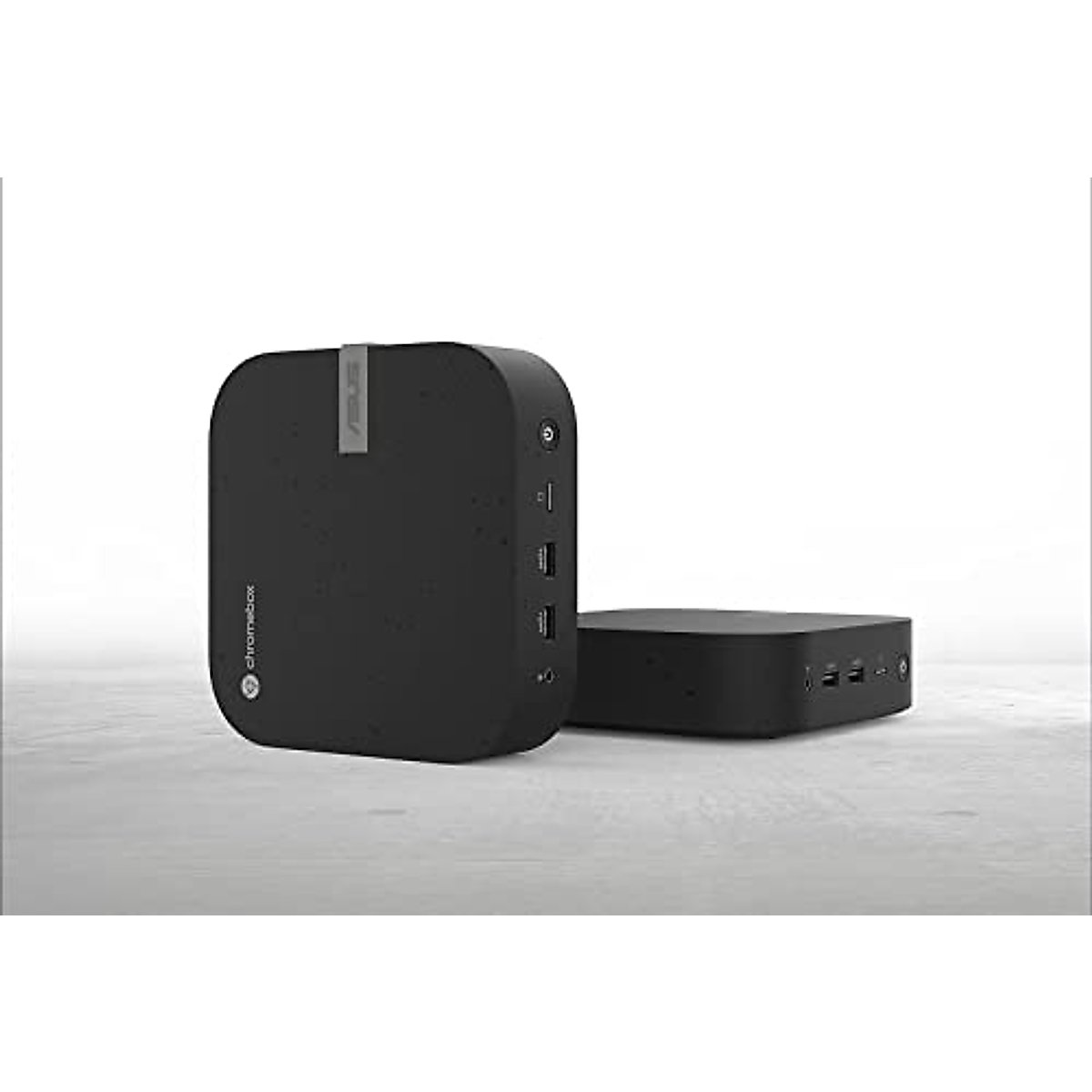 ASUS Chromebox 4 with Intel® Celeron, 4GB RAM, 32GB eMMC storage, Power/DisplayPort Over Type C, Dual HDMI, Gigabit LAN, WiFi 6, USB 3.2, MicroSD Card Reader, VESA Mount, Chrome OS