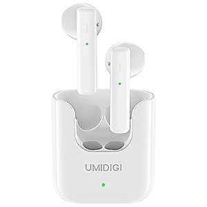 UMIDIGI Wireless Earbuds, AirBuds U Wireless Headphones with Microphones, Bluetooth 5.1 Earphones in-Ear, Touch Control Bluetooth Earbuds, 24H Playing Time for Work, Home Office