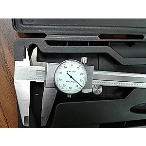 12" Precision Stainless Steel DIAL Caliper White face #104-451-new