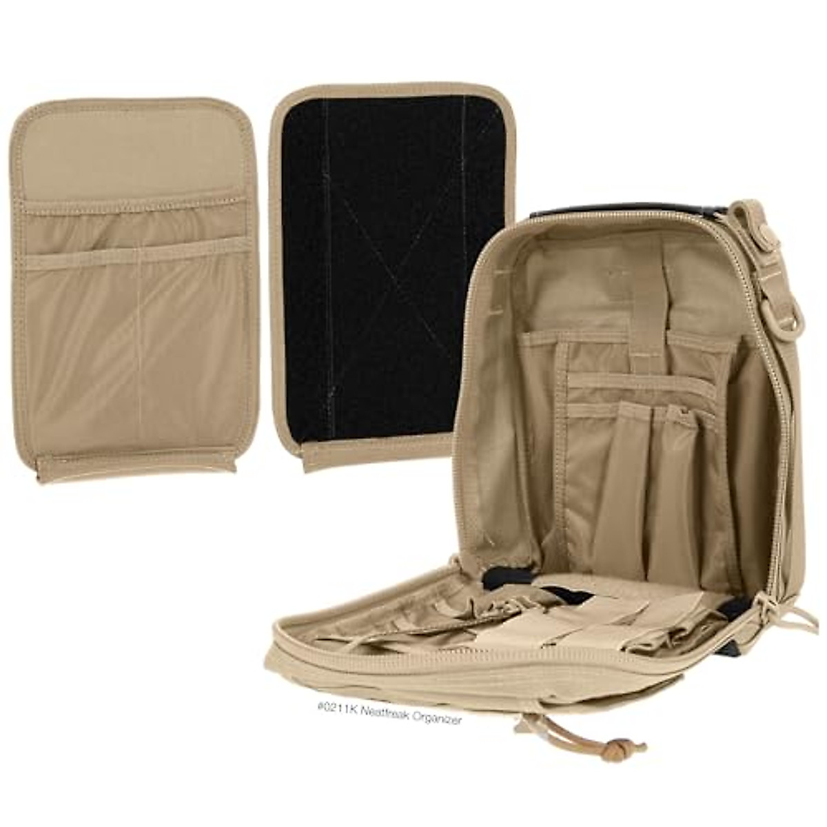 Maxpedition Neatfreak Organizer, Khaki, 3 x 11 x 9"