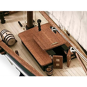 Artesanía Latina – Wooden Ship Model Kit – US Pilot Boat, Swift– Model 22110-N, 1:50 Scale – Models to Assemble – Initiation Level