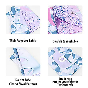 Happy 16th Birthday Banner Backdrop Sweet 16 Years Old Queen Purple Background Bday Decorations for Girls Women Photography Party Supplies Glitter