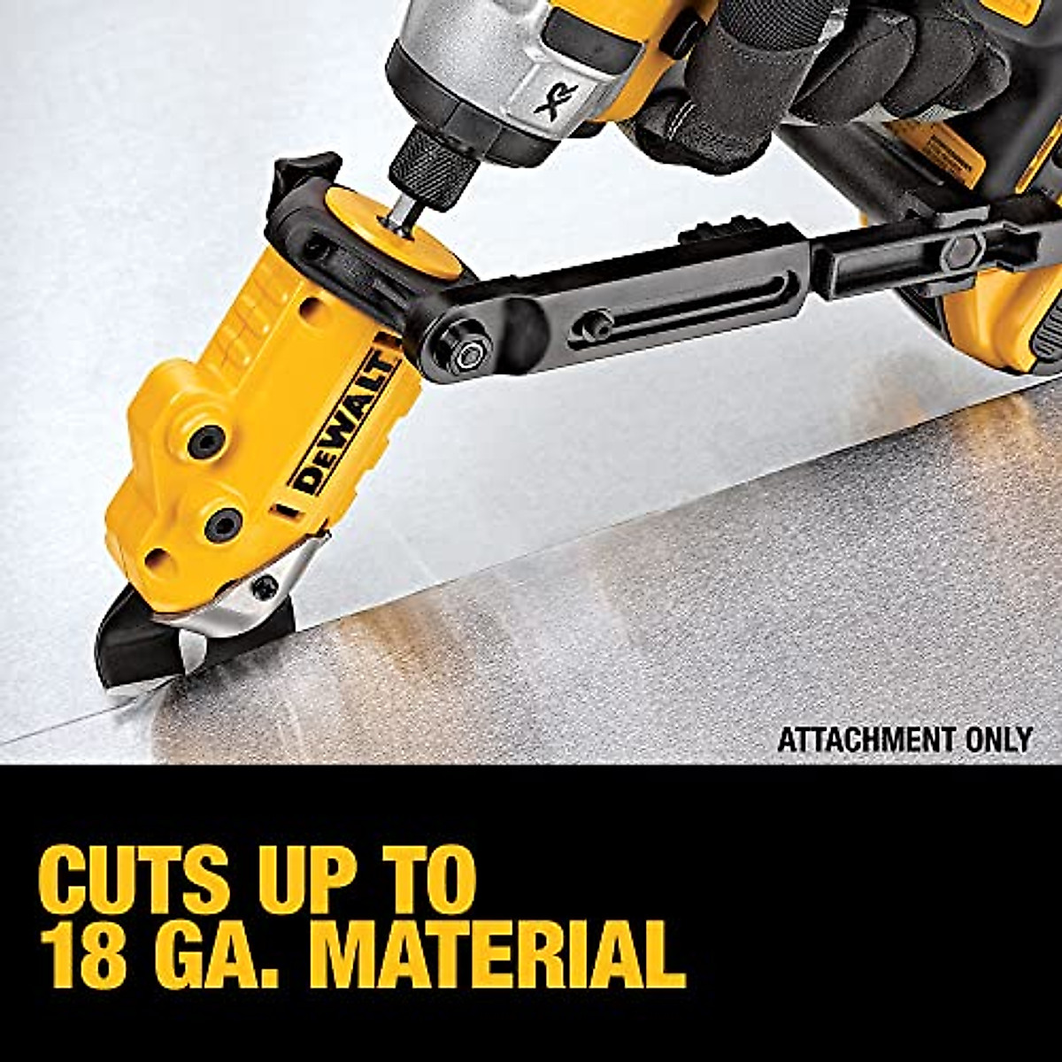 DEWALT Metal Shears Attachment, Impact Ready (DWASHRIR)