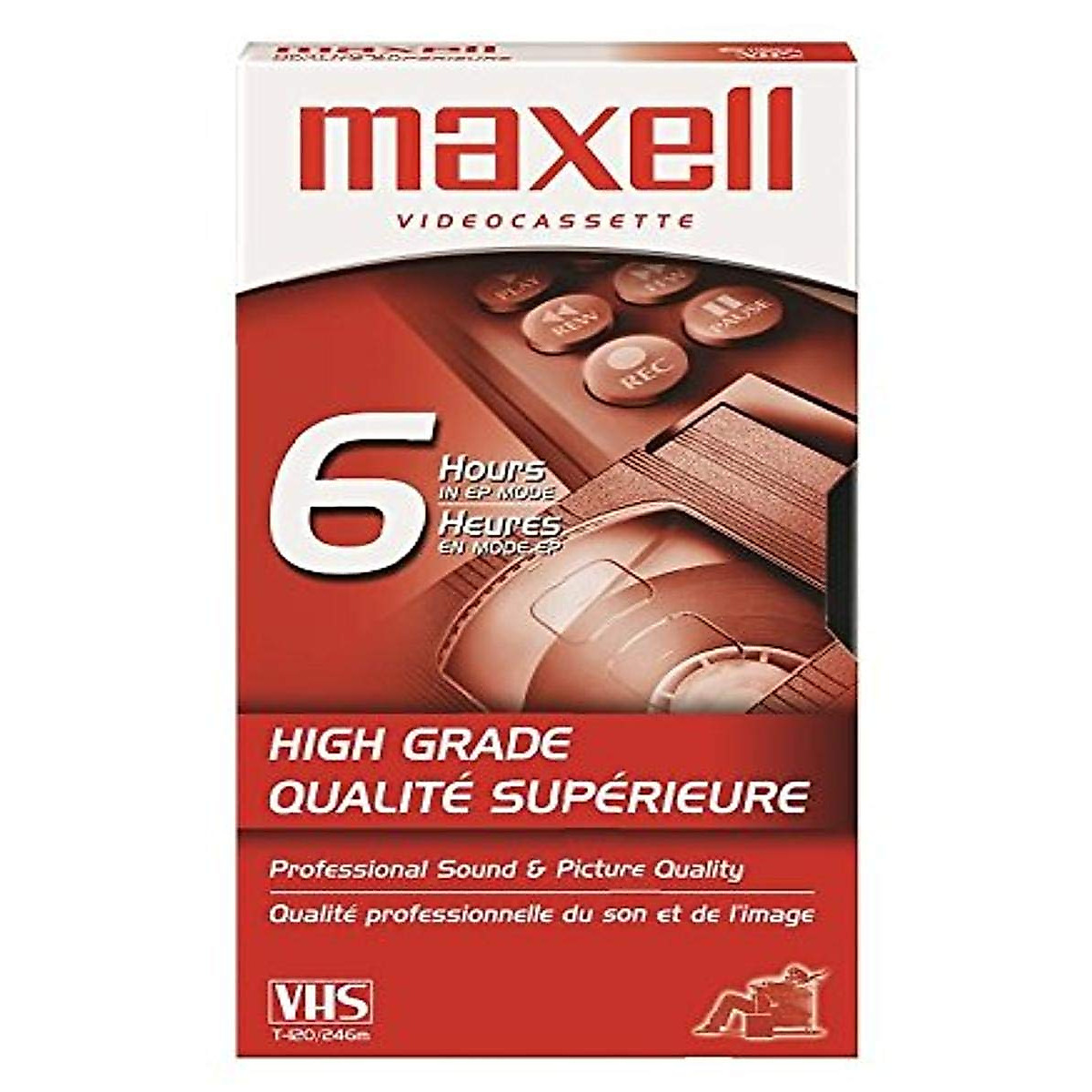 HGX-Gold Premium High Grade T-120 VHS Tape