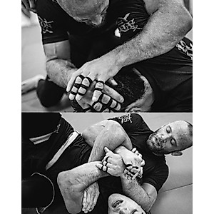 Monkey Tape 4-Pack (0.2” x 15yds, Black) Premium Jiu Jitsu Sports Athletic Finger Tape - for BJJ, Grappling, MMA, & Judo