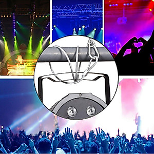 SMTUNG 31.5'' Fall Prevention Safety Cables Stainless Steel Security Rope for Party Lights DJ Light Stage Lighting 176lb Load Capacity (6pcs 0.16in 4mm)