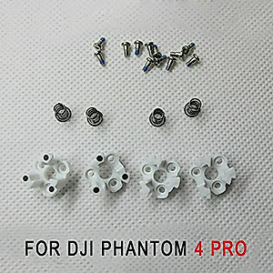 NC 4 Pack Metal Propeller Bracket Mount Holder Protector Motor Official Replacement Repair Part for DJI Phantom 4 Pro Drone