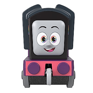 Fisher-Price Thomas and Friends Rainbow Diesel Push-Along Toy Train for Kids Ages 3 and Up