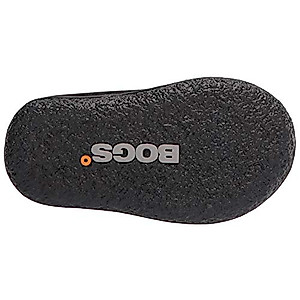 Bogs Baby Rain Boot, Black/Black, 6 US Unisex Infant