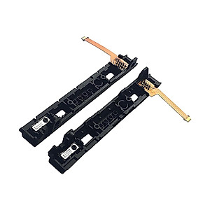 Rinbers Left Right Slide Rail Slider Bracket with Sensor Flex Cable Replacement with Repair Tool Kit for Nintendo Switch NS 2017 Joy-Con Controller Slide Bar (NOT for Console)
