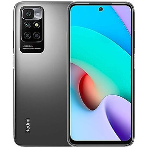 Xiaomi Redmi 10 2022 NFC 4G LTE (128GB + 6GB) LTE GSM Global Unlocked 6.5" 50MP Quad Camera (Not Verizon Sprint Boost Tmobile At&T Cricket) + (w/Fast Car 51W Charger Bundle) (Carbon Gray)