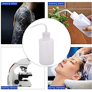 Sotica 2PCS Tattoo Bottles - 500ml Tattoo Wash Bottle Tattoo Spray Bottles Squirt Bottle Tattoo Squeeze Bottles For Tattooing with Measure(16oz) for Medical Lab Succulent Watering
