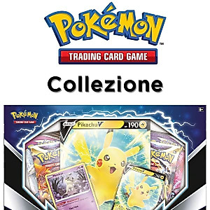 Pokemon TCG Pikachu V Booster Box - 4 Booster Packs + Promo!