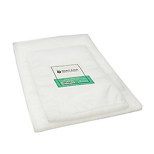 Nutri-Lock Vacuum Sealer Bags, 50 Quart (8x12) & 50 Gallon (11x16) Vac Seal Bags, Commercial Grade with BPA Free, Perfect for Sous Vide and Vac Storage