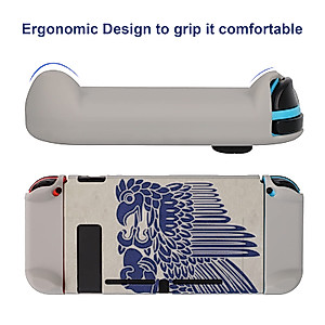 PowerLead Protective Case Cover for Nintendo Switch Console, Soft Slim Case Cover Compatible with Nintendo Switch Console Dockable Protective Case for Nintendo