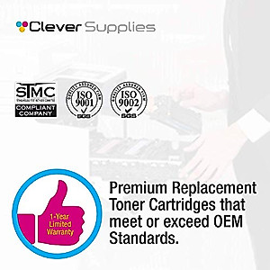 CS Compatible Toner Cartridge Replacement for Kyocera-Mita TK5152 TK5152M Magenta ECOSYS M6035cidn ECOSYS M6535cidn ECOSYS P6035cdn Magenta