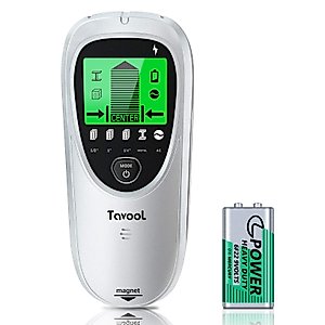 Stud Finder Wall Scanner - 6 in 1 Electronic Magnetic Stud Sensor Joist Drywall Wall Detector Beam Depth Finder Magnet Center Finding with LCD Display for Wood AC Wire Metal Studs Detection