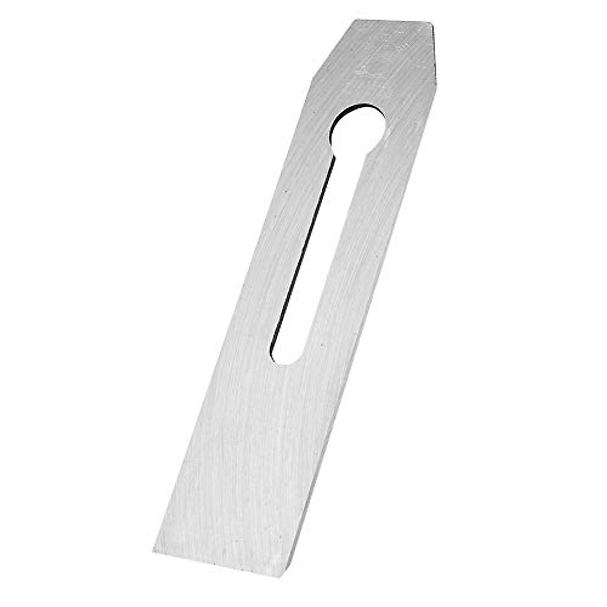 Bench Plane Blade, High-Carbon Steel Carpentry Woodwork Hand Planer Blade, Replacement Woodwork Planer DIY Tool - Silver White(Width-51MM)
