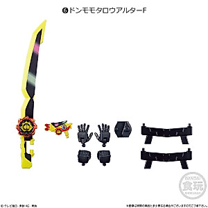 Bandai Shokugan Super Mini PLA Avataro Sentai Donbrothers 01 Don Momotaro Alter Set