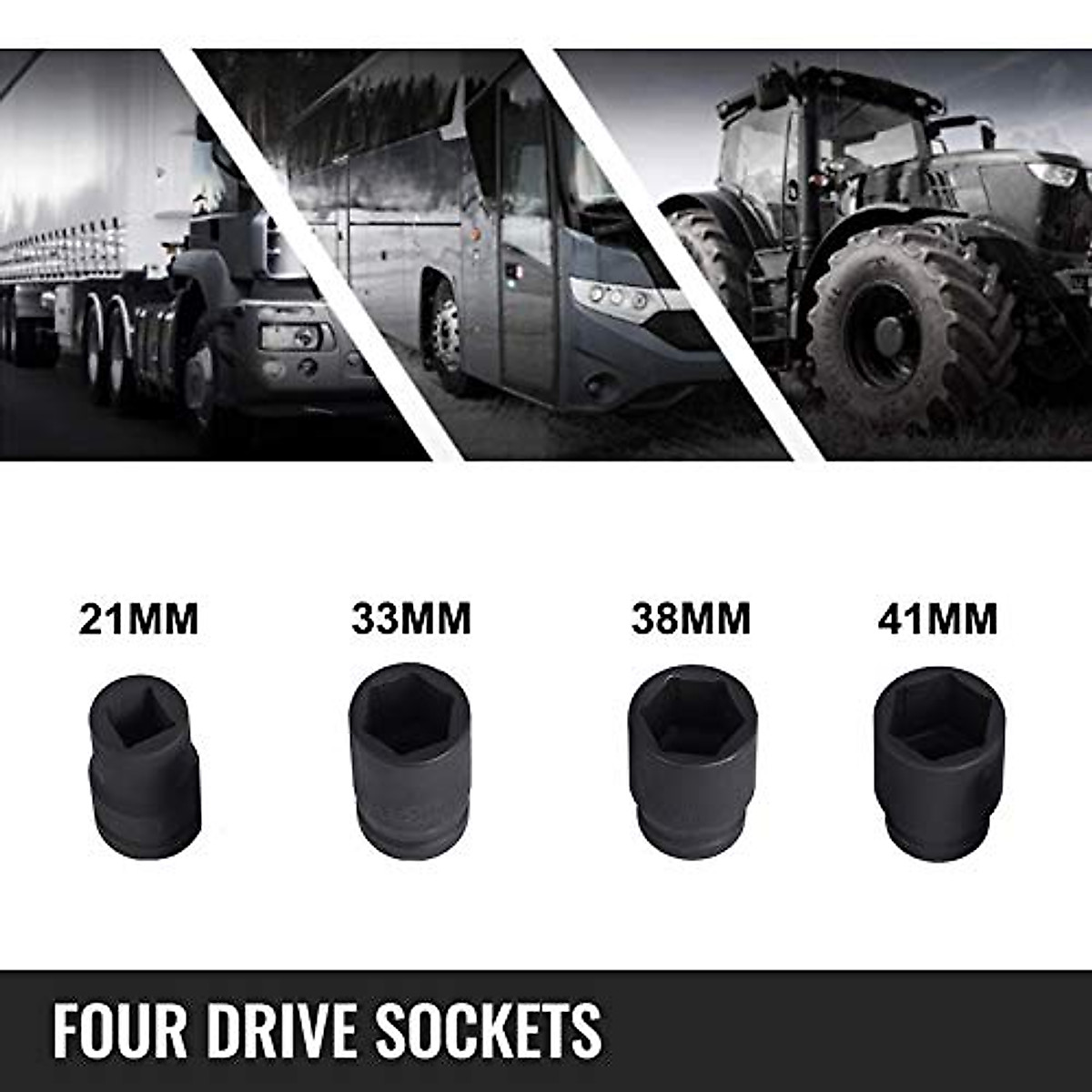 Mophorn 1:58 Torque Multiplier Wrench 5800 NM Lug Nut Wrench Set Lugnut Remover with Case Labor Saving Wrench Tool Heavy Duty Torque Multiplier Tool for Truck Trailer RV