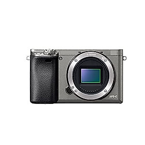 DYOSEN Digital Camera A6000 Mirrorless Digital Camera Silver ILCE-6000-24.3MP -Full HD Video Digital Camera Photography (Color : A)