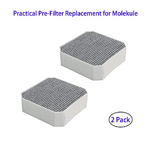 3 Pack Replacement Filters Set for Molekule Air Purifier, Include 1 Pack PECO-Filter and 2 Pack Pre-Filter