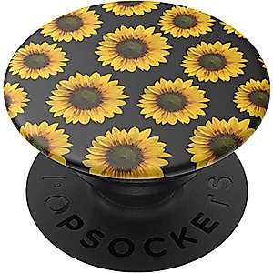 PopSockets Phone Grip with Expanding Kickstand, Sunflower PopGrip - Sunflower Patch