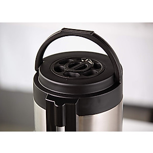 Service Ideas GIU15GV2 Thermal Coffee Dispenser, Large Volume, 1.5 Gallon, Brushed Finish