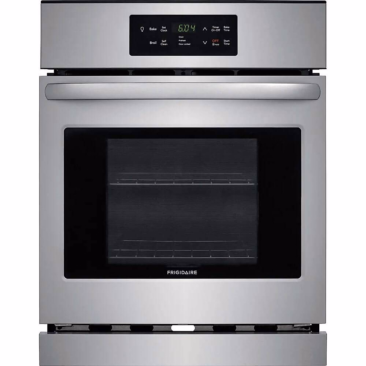 FFEW2426US 24" Single Electric Wall Oven with 3.3 cu. ft. Capacity Halogen Lighting Self-Clean and Timer in Stainless Steel