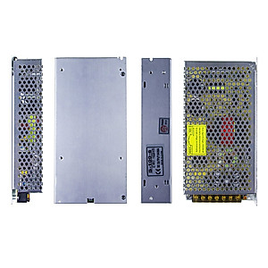 ALITOVE 5V 20A 100W AC to DC Power Supply Transformer Adapter Converter LED Driver for WS2812B WS2811 WS2813 WS2801 APA102 LED Strip Pixel Light CCTV Camera Security System, AC 110V/220V Input