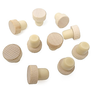 Honbay 10PCS Wine Stoppers Bottle Stoppers Wine Corks T-plug Corks Sealing Plug Bottle Cap
