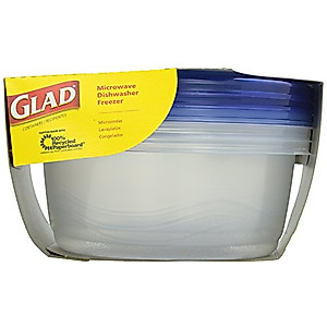 Glad Ware Big Bowl Containers with Lids, Round Size, 3 ct, 48 ounce
