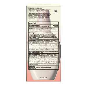 Aveeno Ultra-Calming Daily Facial Moisturizer for Sensitive, Dry Skin with Broad Spectrum SPF 15 Sunscreen, Feverfew & Nourishing Oat, Oil-Free and Hypoallergenic, Basic, Unscented, 4 Fl Oz