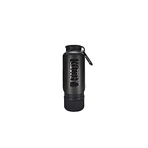 KONG H2O Insulated Dog Water Bottle & Travel Bowl, 25 oz - Black