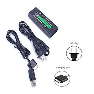 RUITROLIKER AC Power Charger Adapter with USB Charging Cable Cord for PSP GO- Wall Chargers Supply Kit for PSP Go