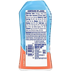 Crystal Light Sugar-Free Zero Calorie Liquid Water Enhancer - Mango Passionfruit Water Flavor Drink Mix (1.62 fl oz Bottle)