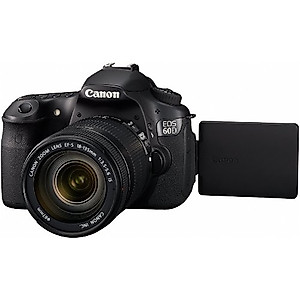 Canon Digital SLR Camera EOS 60D with EF-S18-55mm / EF-S55-250mm Lens Kit - International Version