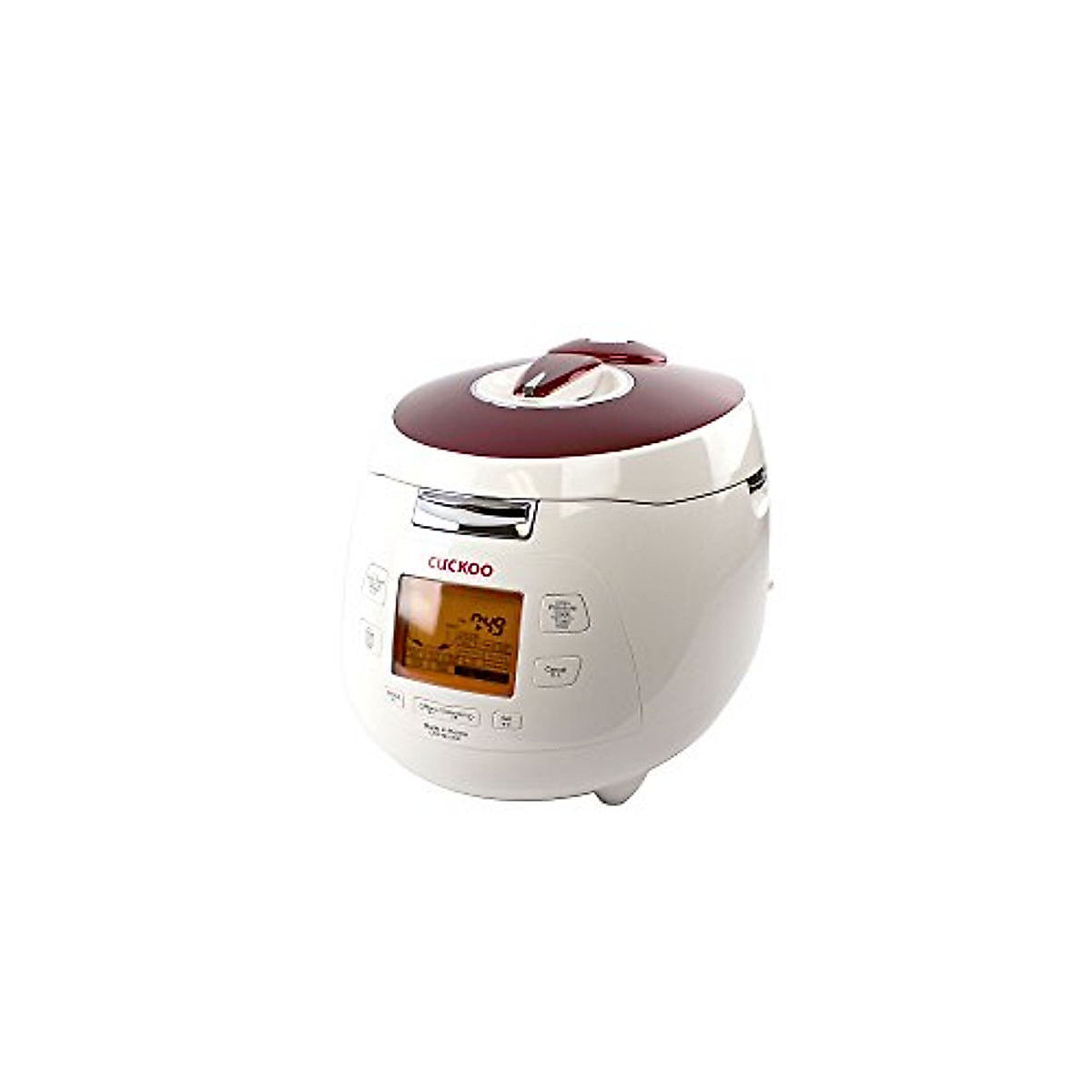 Cuckoo CRP-M1059F Pressure Rice Cooker, 11.40 x 11.60 x 15.60 inches, Red