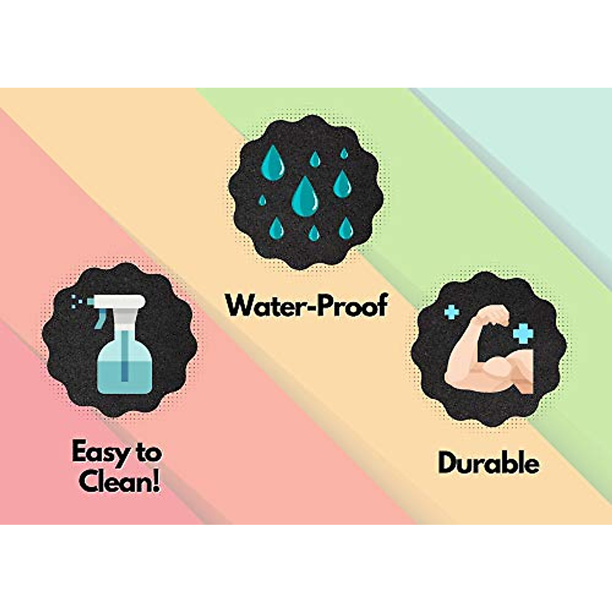 Polar Whale 4 Art Marker Storage Tray Organizers Pen Pencil Brush Storage Design Stand Supply Horizontal Storage Non-Scratch Non-Rattle Washable Compatible with Copic and More Each Holds 72