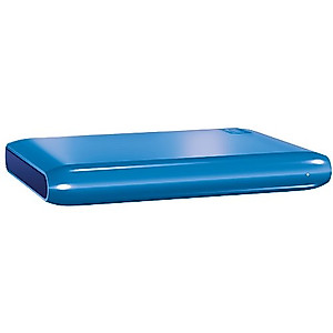 WD My Passport Essential 500 GB USB 3.0/2.0 Portable External Hard Drive (Pacific Blue)