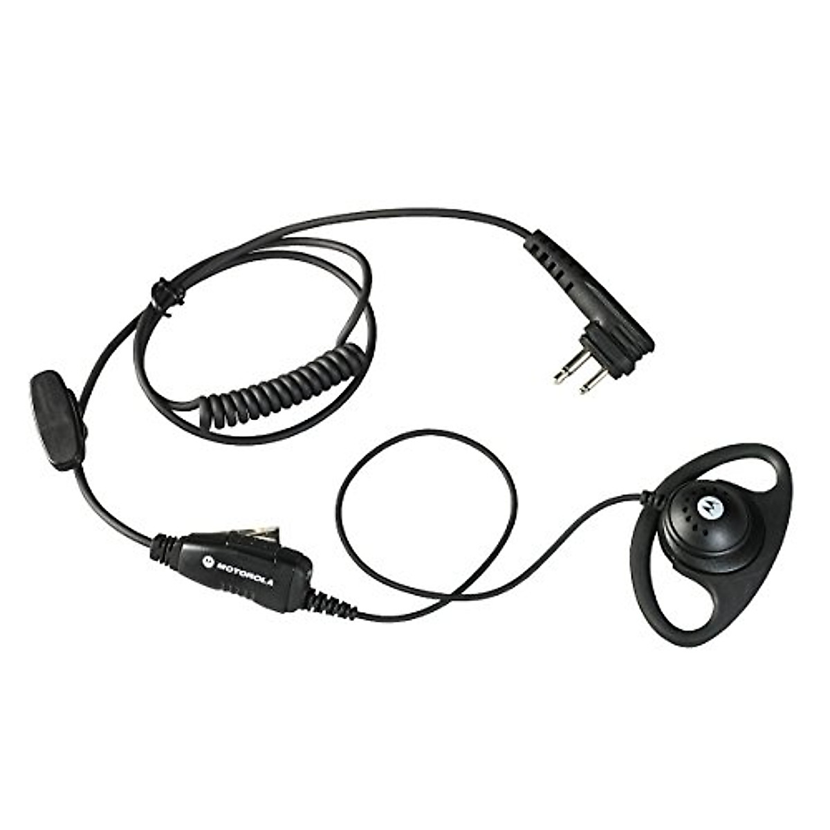 HKLN4599 HKLN4599B Original Motorola D-Style Earpiece with In-Line Microphone and PTT, replaces 56517 56517F