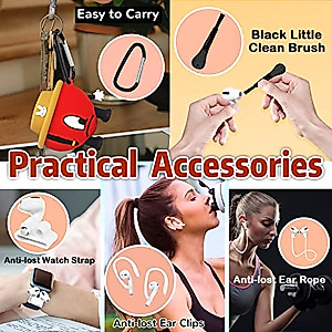 [7in1] Bad& Bunny Airpods 1/2 Case, Un Verano Sin Ti 3D Airpod Case Gifts for Teens Women Men with Keychain