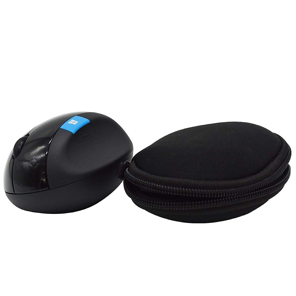 Neoprene Storage Carrying Case Bag Dust Covers for Microsoft Sculpt Ergonomic Mouse (Black)