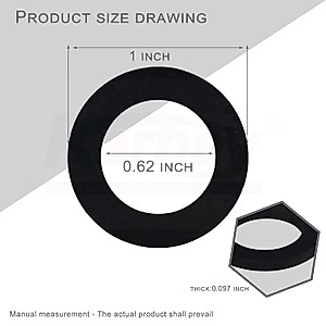 152636-00 Miter Saw Blade Adapter Ring (1" x 5/8") Compatible with De-Walt 12 inch Miter Saw DW718, DWS780, DW704, DW705 and More. Replaces 45-88-0330